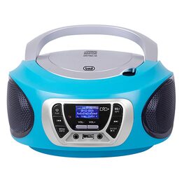Přehrávač Trevi, CMP 510 DAB TRQ, přenosný, DAB/DAB+/FM s RDS, CD-MP3, CD-R/RW, | eberry.cz